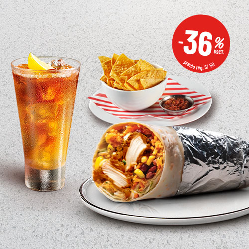 BBQ Chicken Burrito | Fridays Menu | Fridays Perú