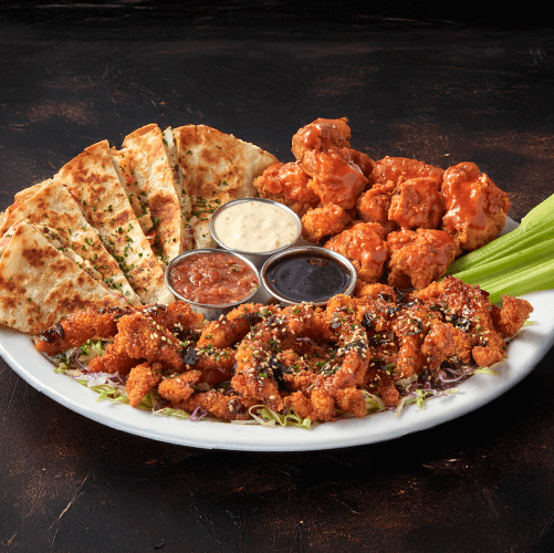 Triple Chicken Sampler | Appetizers | Fridays Perú